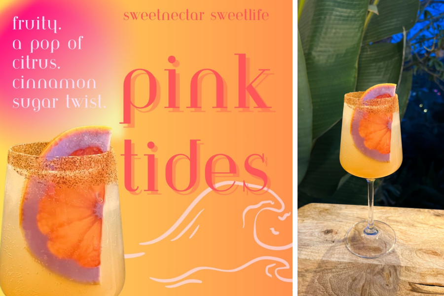 Sparkling Grapefruit Mocktail Recipe - Sweet Nectar